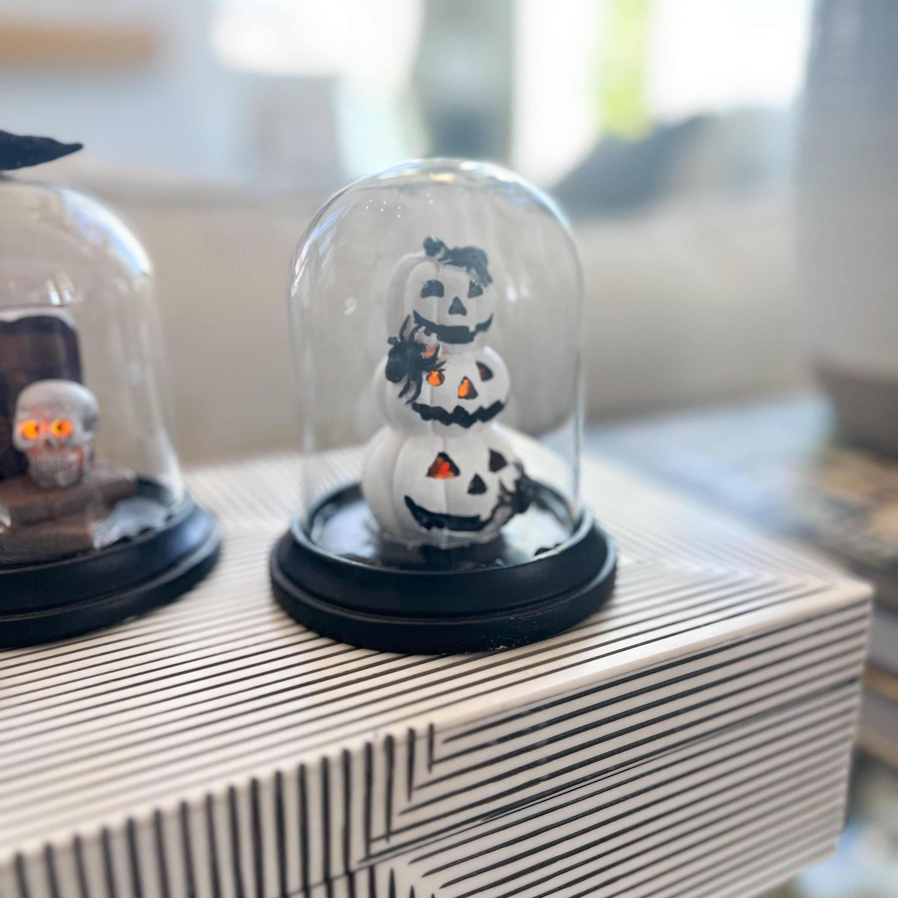 Pumpkin LED Cloche – Sarah Grover Home