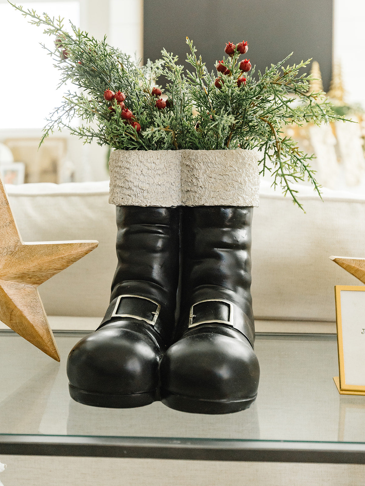 Santa's Boots Container – Sarah Grover Home